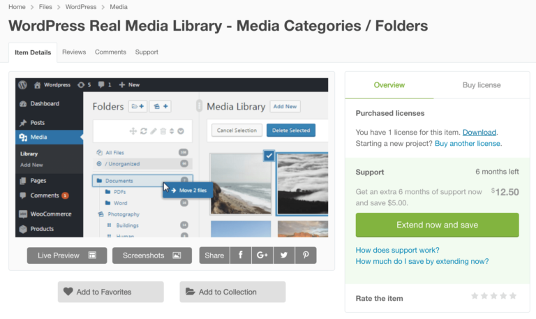 WP Real Media Library. Tutorial sobre su instalación y funcionamiento